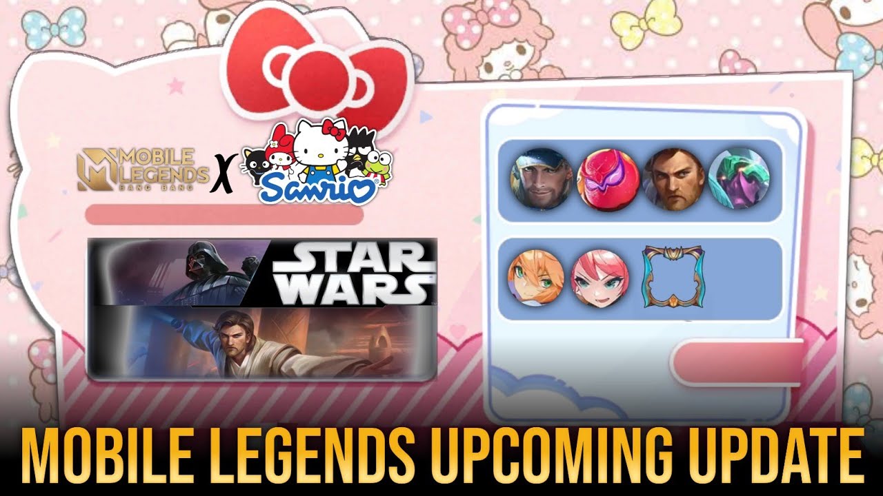 MLBB Upcoming Update | New Collab MLBB X Hello Kitty | Karrie S23 ...