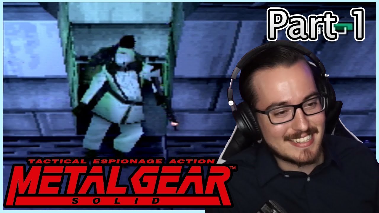 First Time Playing this CLASSIC! | Metal Gear Solid - Night 1 - YouTube
