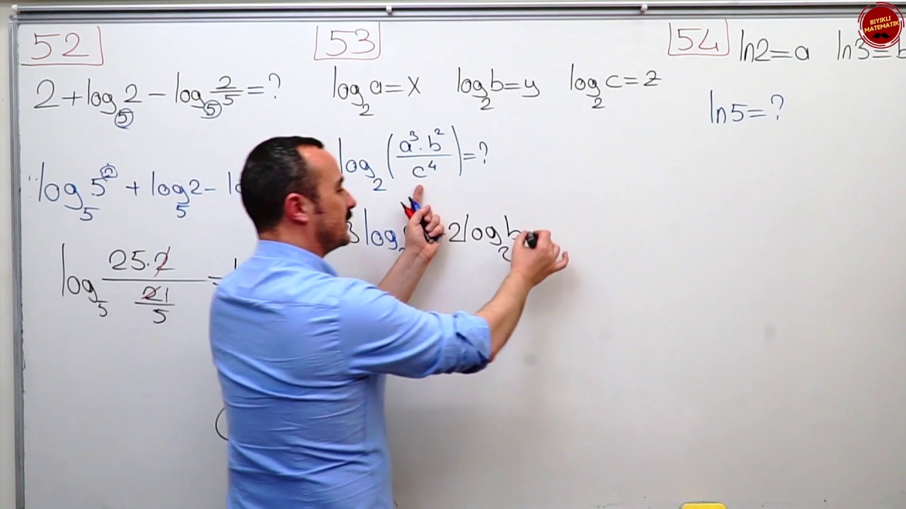 Logaritma 5 (Logaritma Fonksiyonunun Özellikleri PDF ekli) #logaritma ...