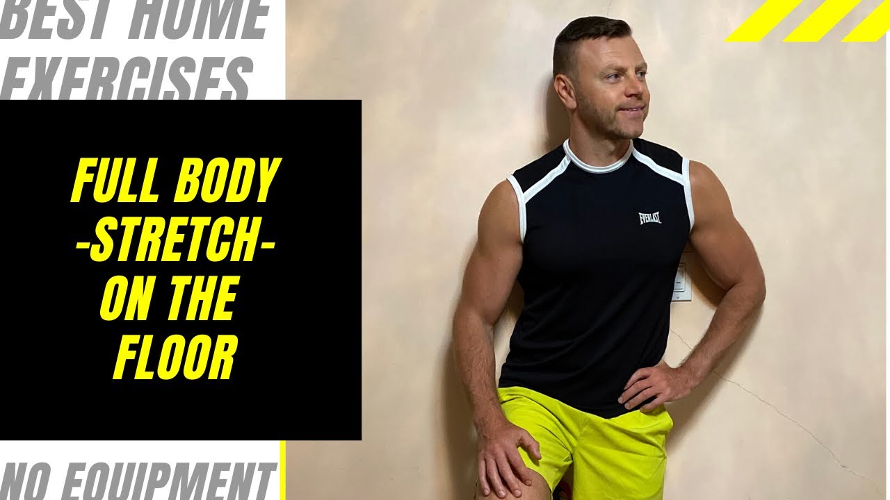 FLOOR STRETCH WORKOUT VIDEO! At Home FLEXIBILITY Exercises! - YouTube