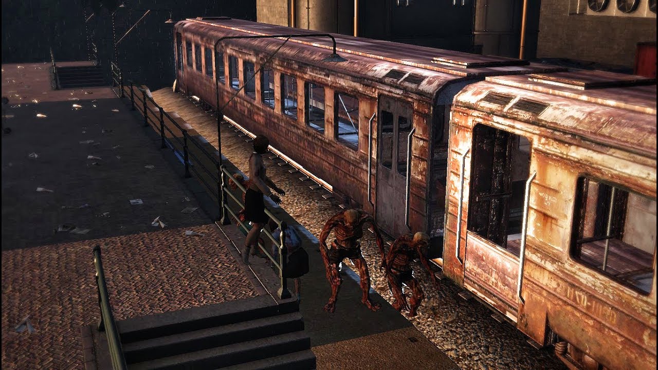 Arma 3 Zombie mod - Zombies in the train station | US army - YouTube