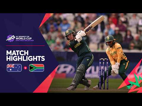 Australia v South Africa | Match Highlights | Women's #T20WorldCup 2026