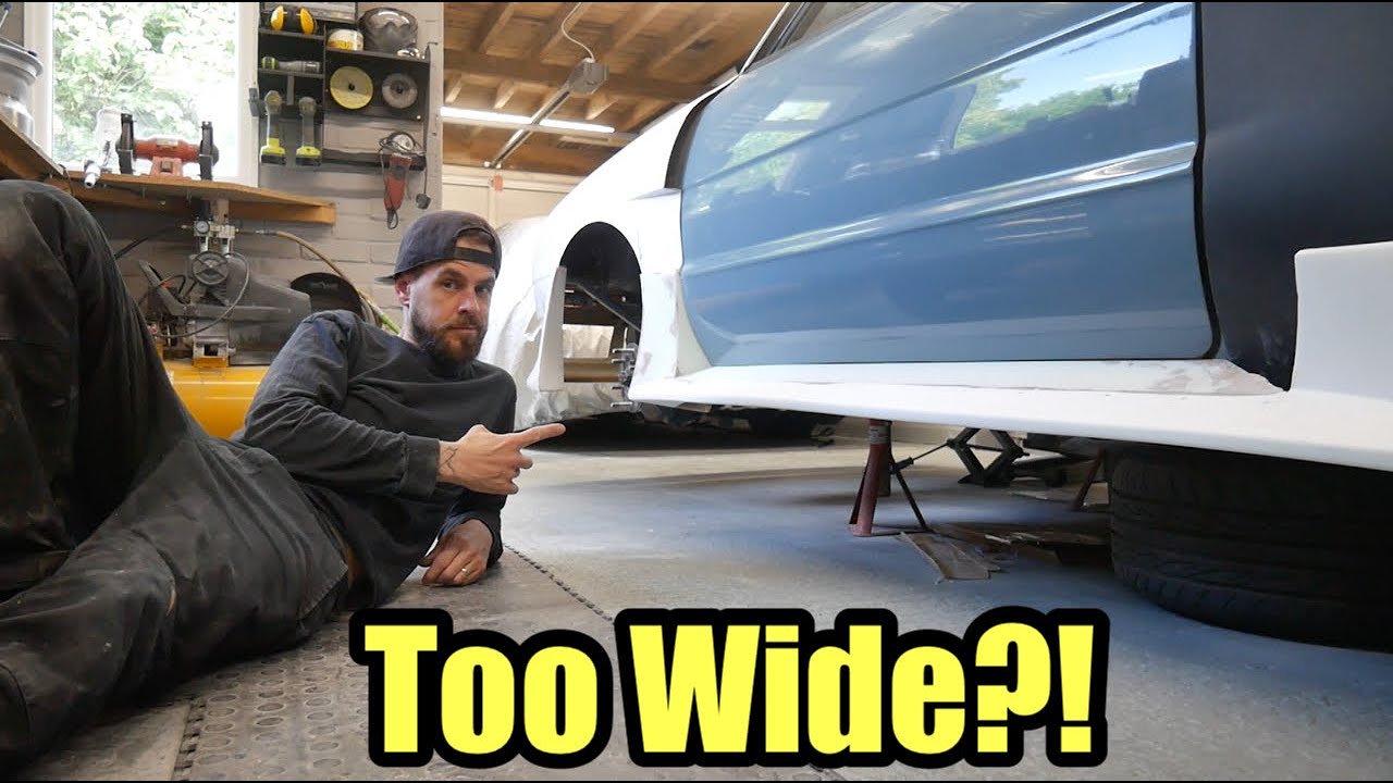 Making Crazy Custom Side Skirts For The Widebody Subaru Brat! - YouTube