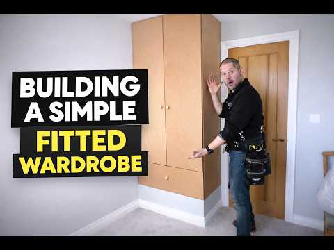 How to build a simple fitted wardrobe 