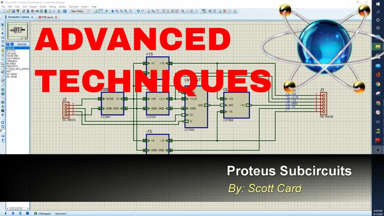 Proteus Sub Circuits TUTORIAL 💡 - YouTube