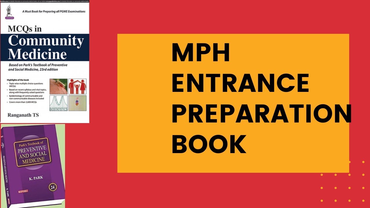 MPH Entrance Preparation: Top four books for MPH Entrance Preparation in Nepal - YouTube