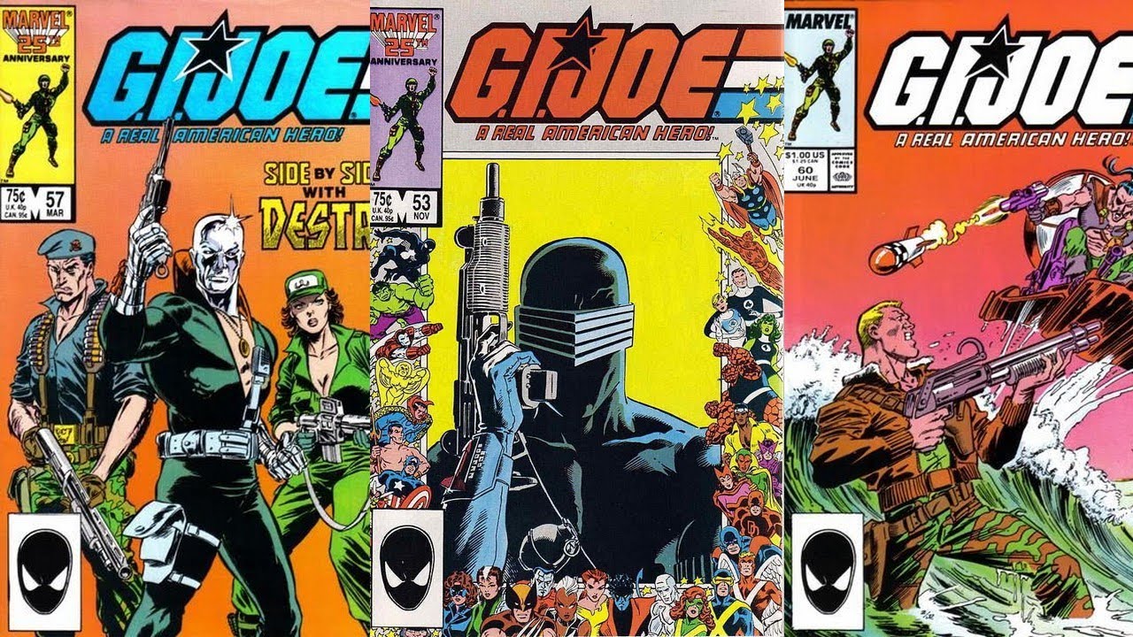 G.I. Joe Comics 51 -- 60 (Marvel 1982-1994) review - YouTube