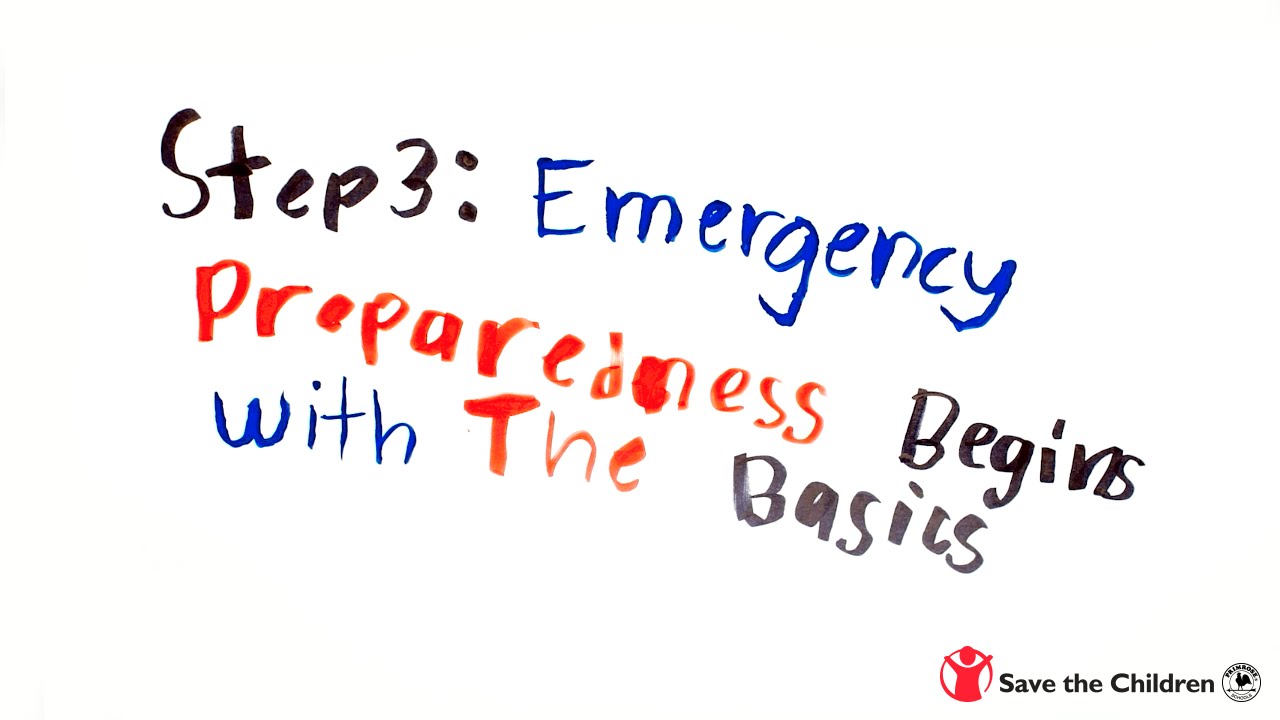 Step 3: Emergency Preparedness Begins with the Basics - YouTube Step 3: Emergency Preparedness Begins with the Basics - YouTube