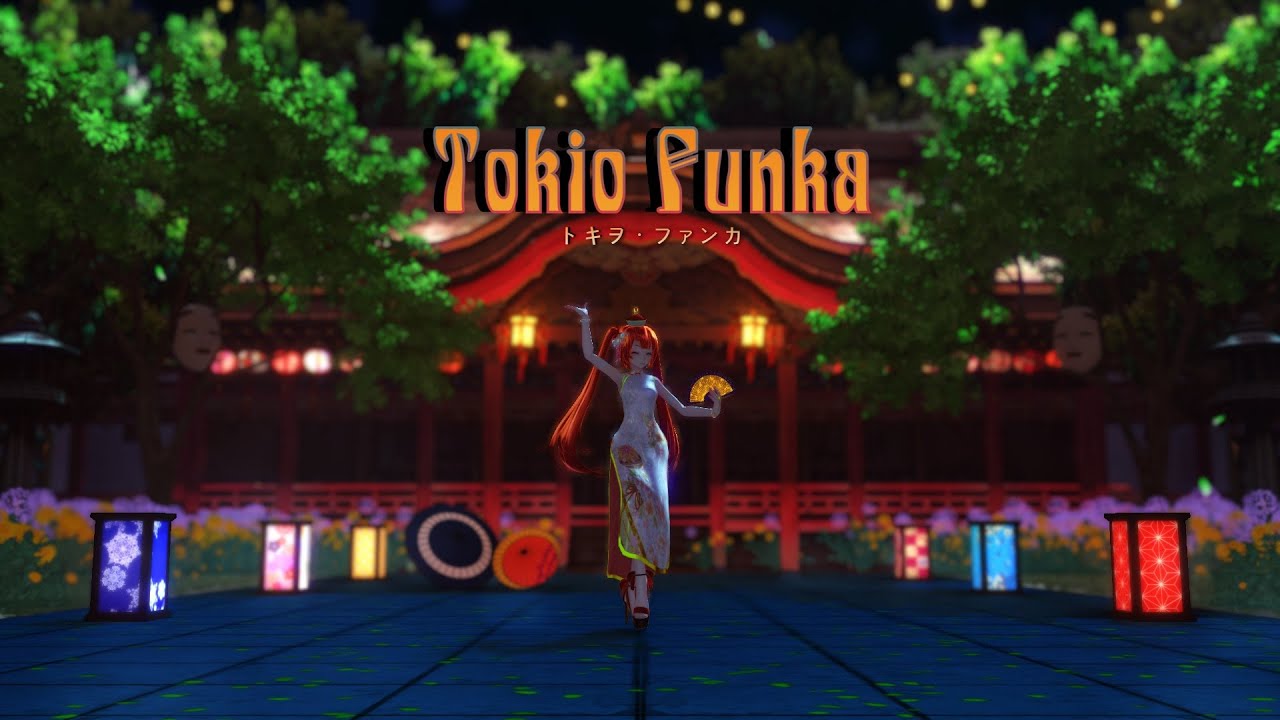 【MMD】 トキヲ・ファンカ / Tokio・Funka 【TDA ZhiZi Cheongsam】【Power Shader】 - YouTube