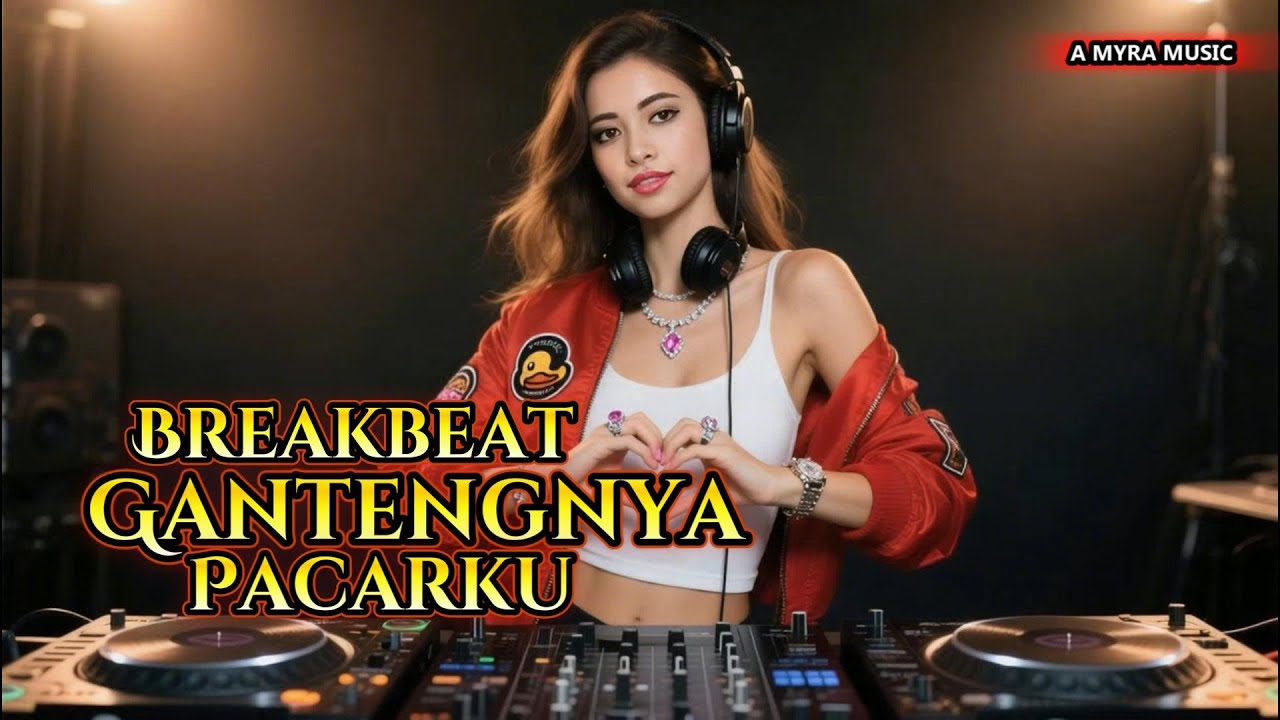 GANTENGNYA PACARKU🎶BREAKBEAT VIRAL TIKTOK FULL BASS 2025 🎶AMYRA MUSIC ...