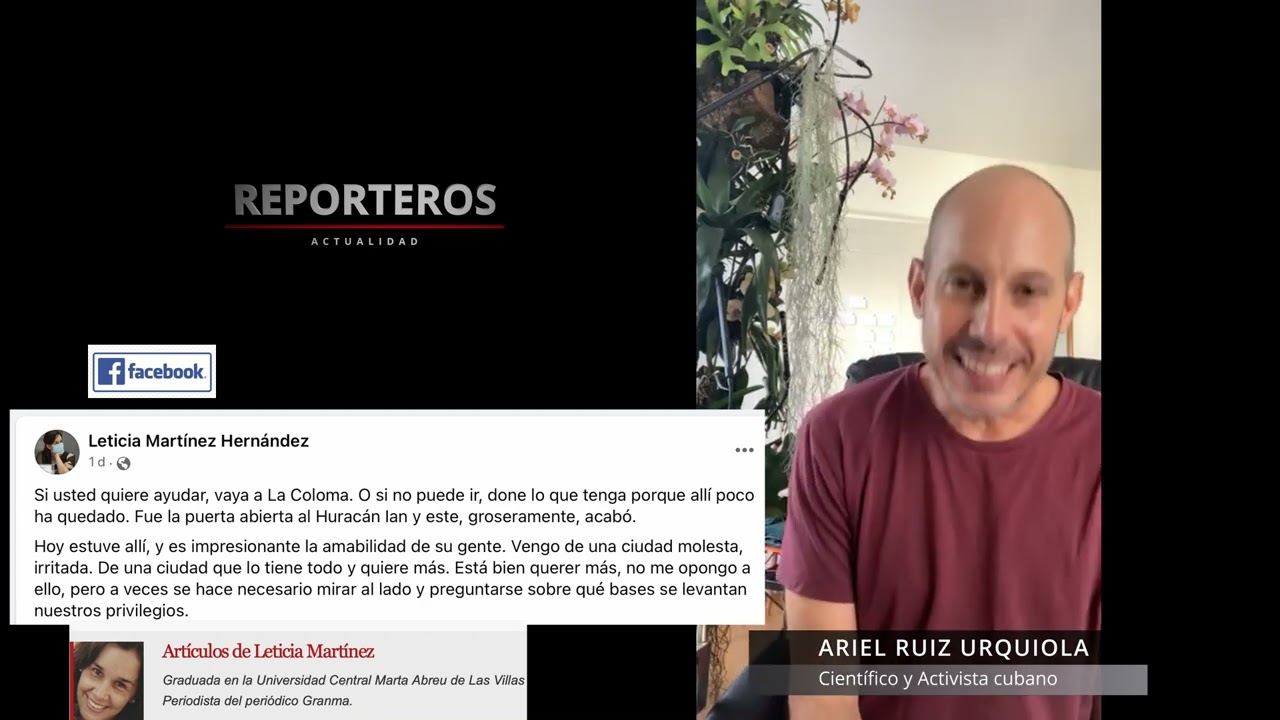 Ariel Ruiz Urquiola a jefa de prensa de Canel - YouTube