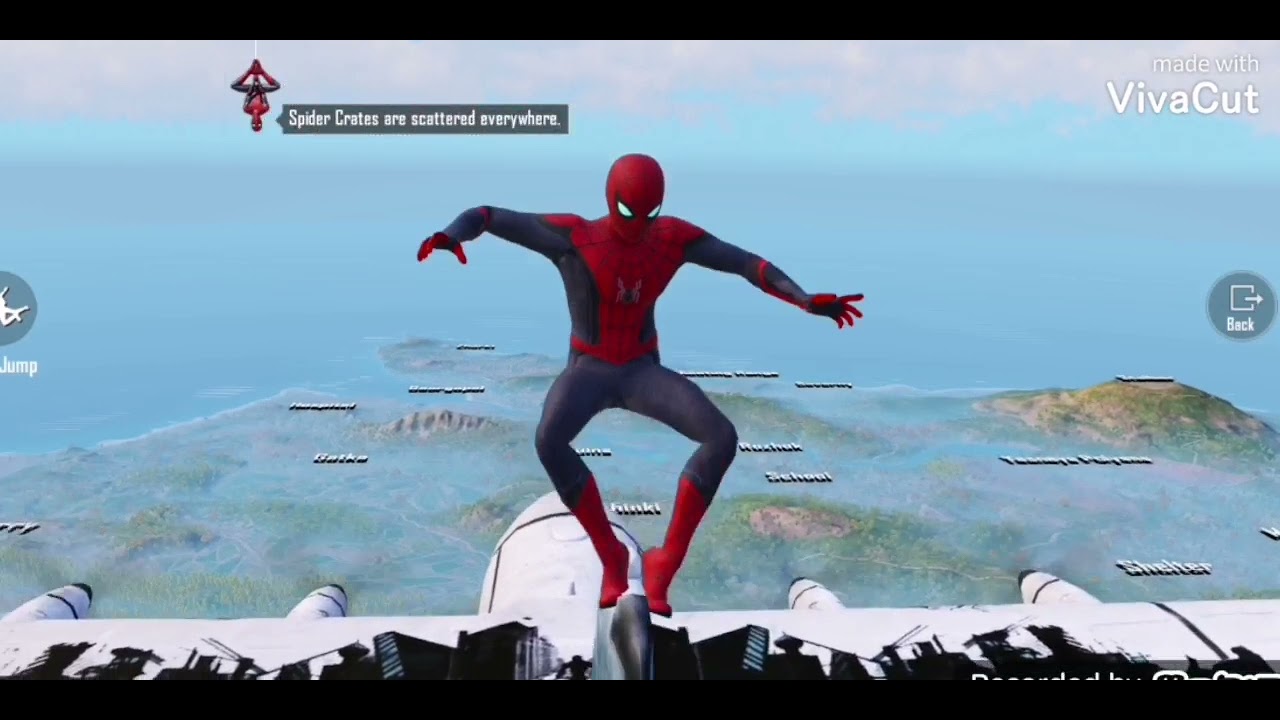 NEW SPIDER MAN MOOD PUBG MOBILE - YouTube
