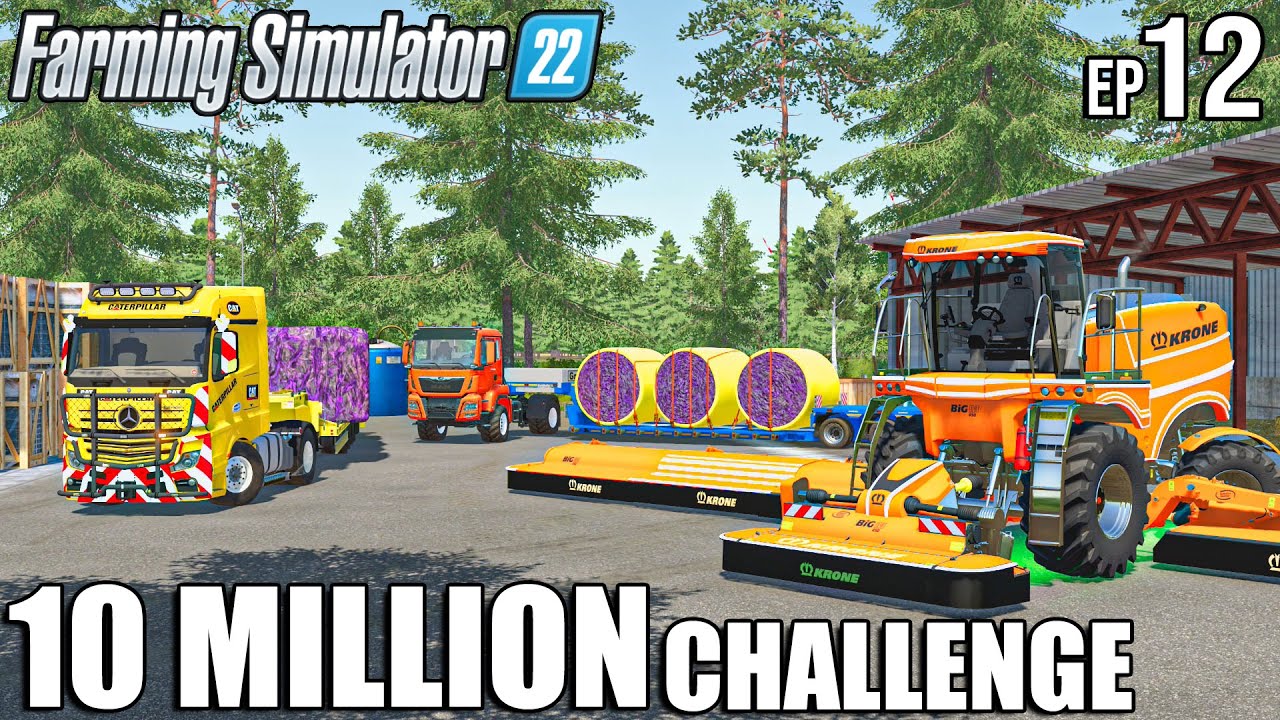 I Used the BIGGEST MOWER on THE MARKET + 20m WIDE | 10 Million ...