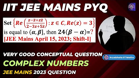 JEE Mains PYQ Complex Numbers CN #complex #complex_numbers #complexnumbers - YouTube