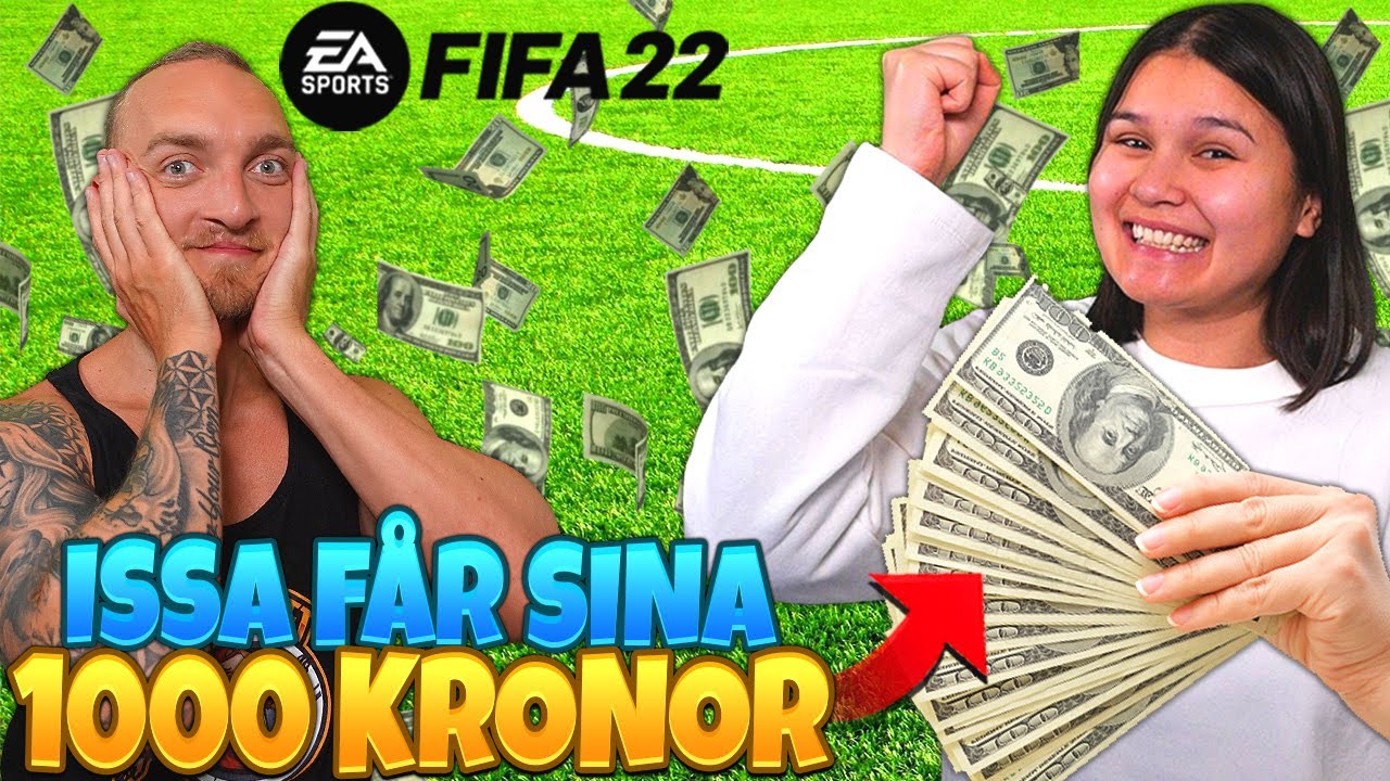 ISSA FÅR SINA 1000 KRONOR AV KEEBABB I FIFA 22 - YouTube