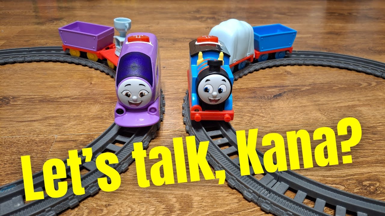 Thomas and friends Trackmaster Talking Kana and Thomas #thomas # ...