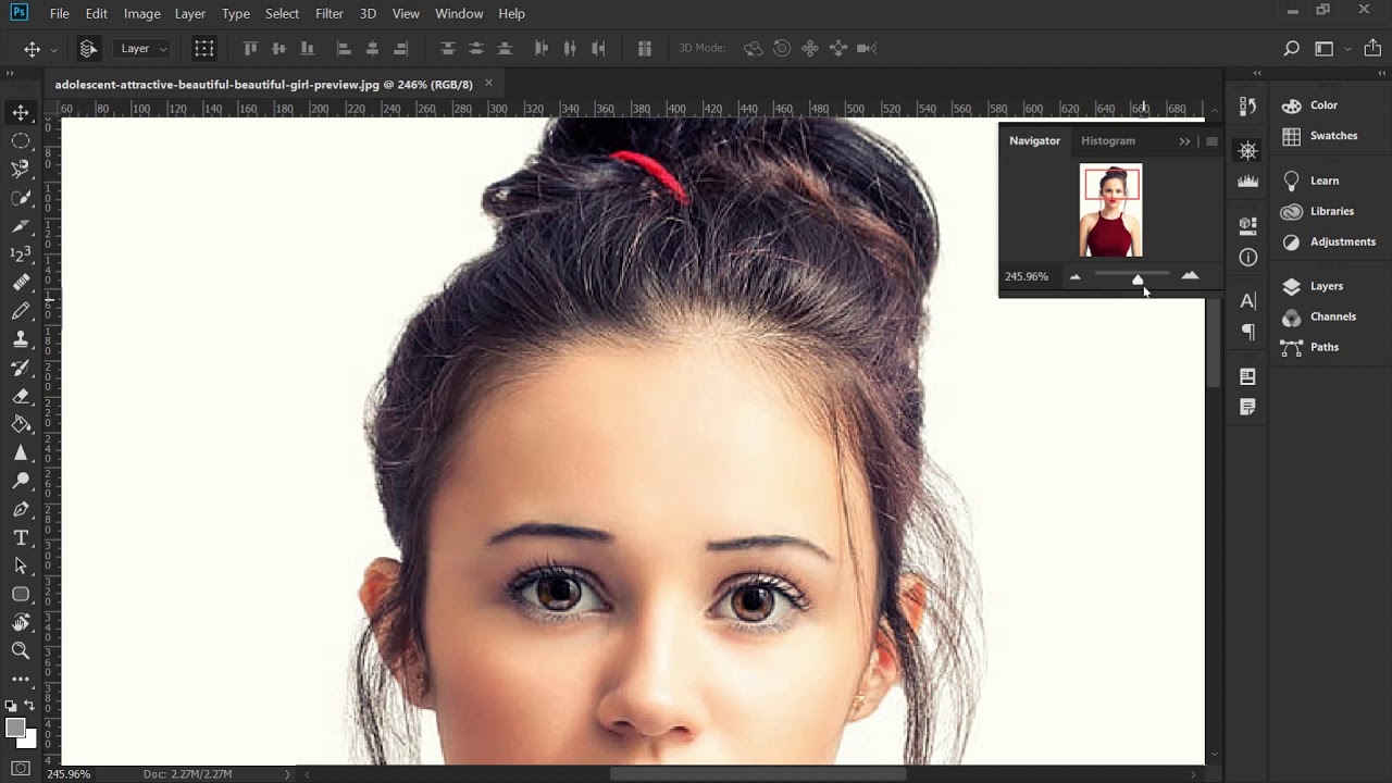 How to Use Navigator Panel in Photoshop 2020 | Photoshop me Navigator ...