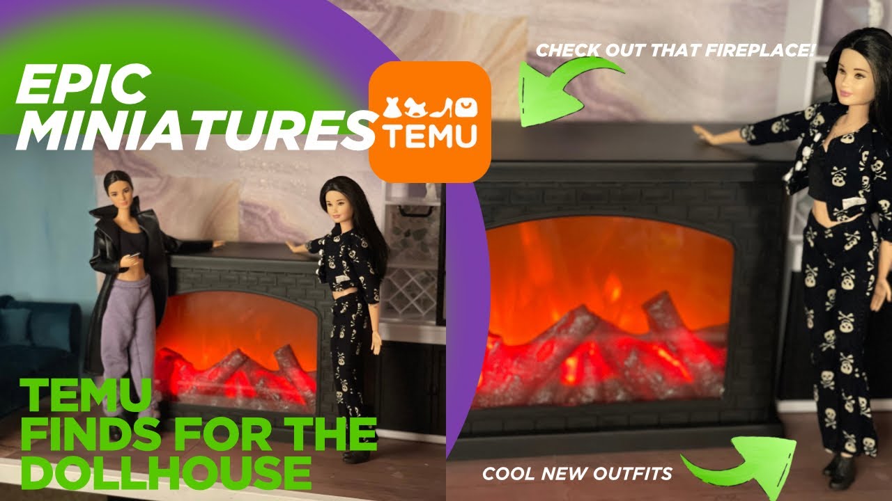 Temu Haul | EPIC Miniature Finds! | For my Barbie Doll House! Fishland ...