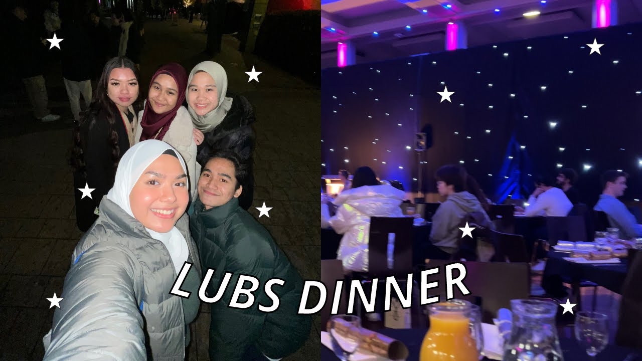 Leeds University Business School Dinner | grwm, performances, food ...