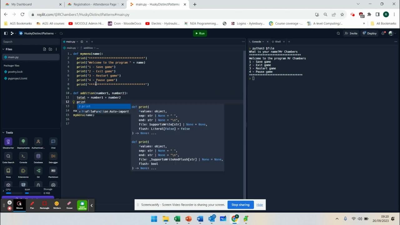 Python - Procedures and Parameters - YouTube