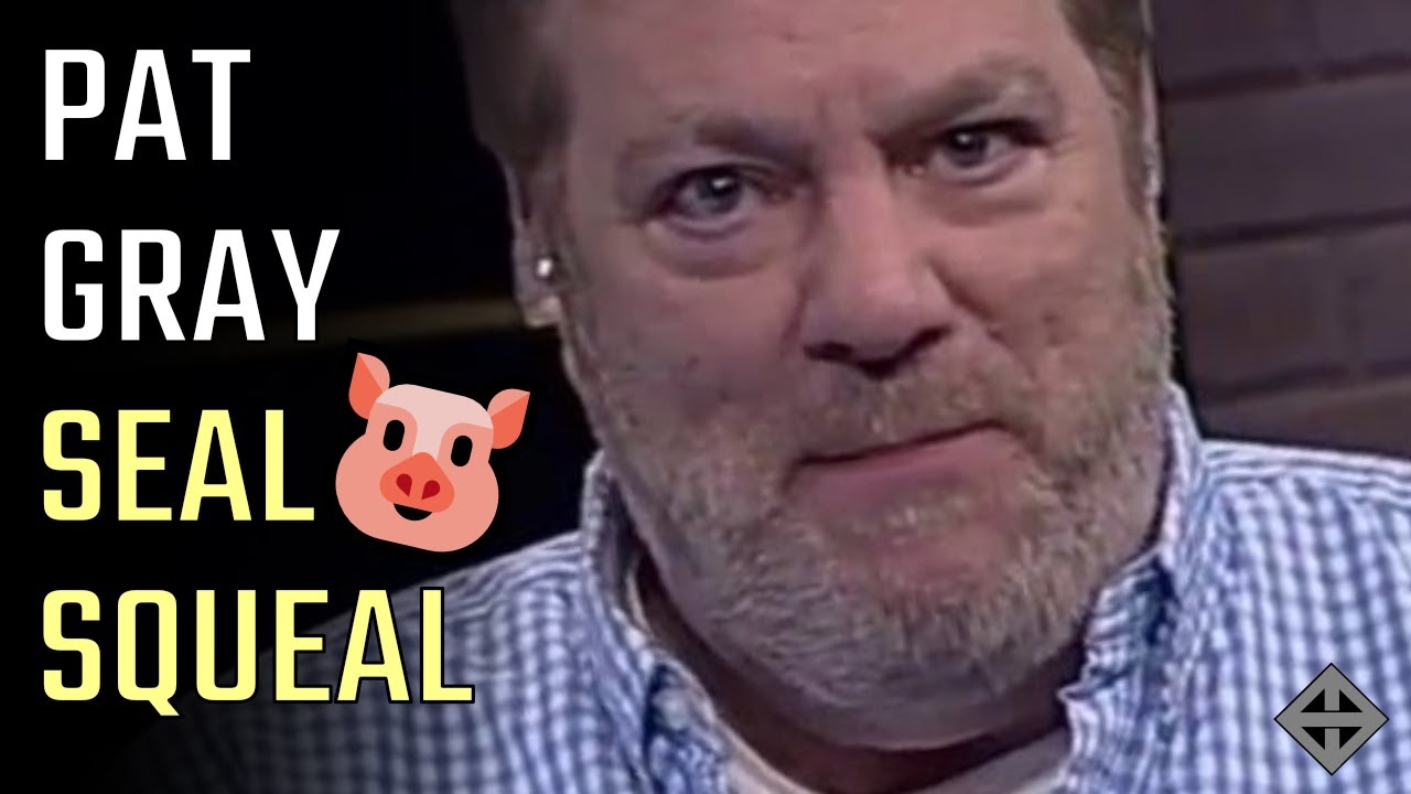🐷 Seal Squeal! BlazeTV's empty husk Pat Gray grasps at straws harder ...