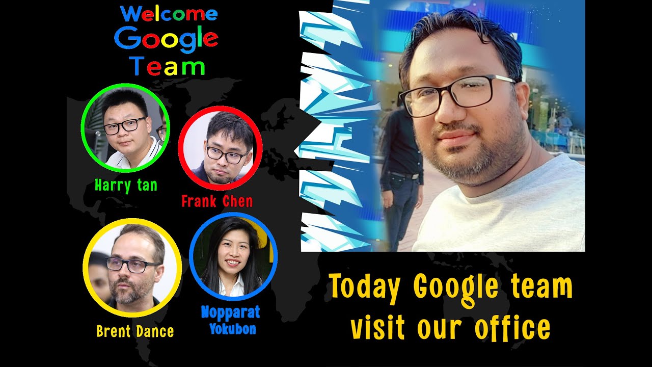 Google app team come to our office - YouTube