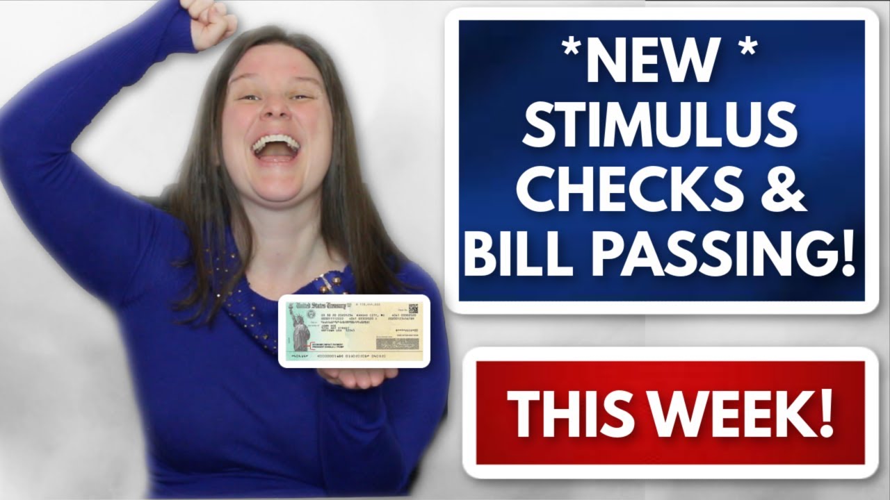 Stimulus Checks Package PASSING NOW!? THIS WEEK! Second Stimulus Check ...