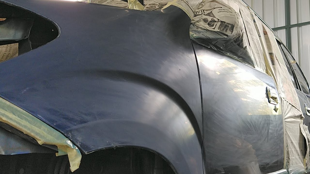 cara mengkilapkan cat mobil - YouTube