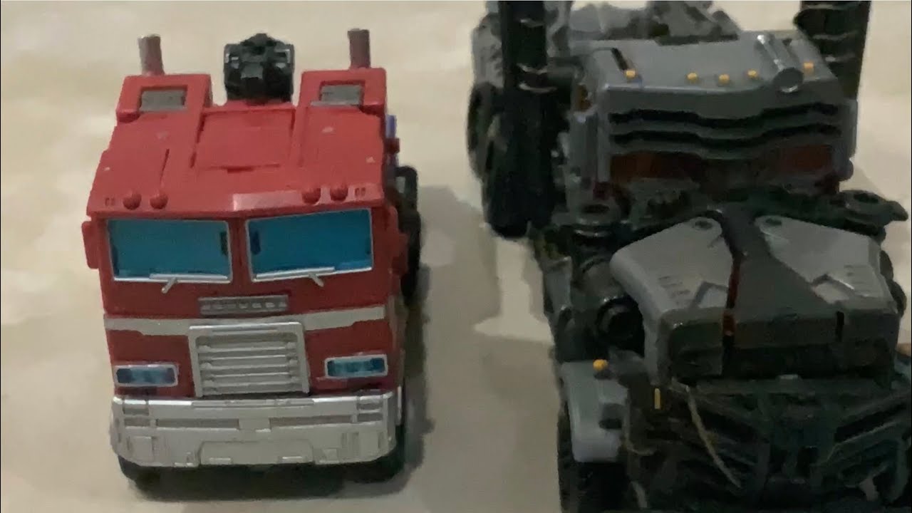 Transformers ROTB || scourge vs Optimus prime switchback case scene ...