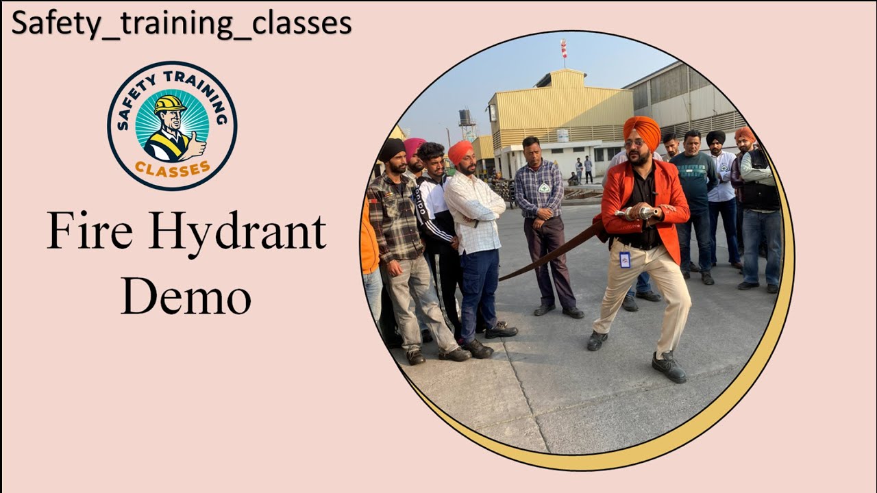 Fire Hydrant Practical Training | Real Site Working | Safety Officer ...