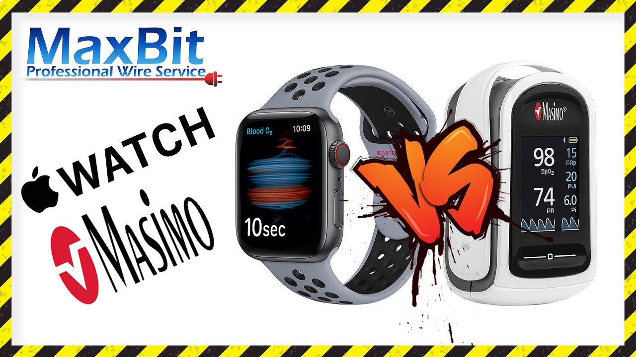Apple Watch Series 6 VS Masimo MightySat POMIAR SATURACJI - YouTube