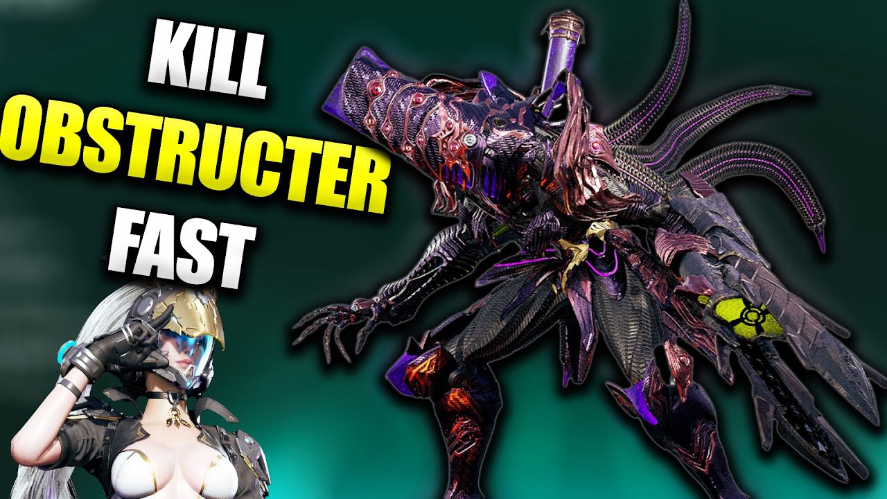 Kill Obstructer FAST In The First Descendant | Bossing Guide - YouTube
