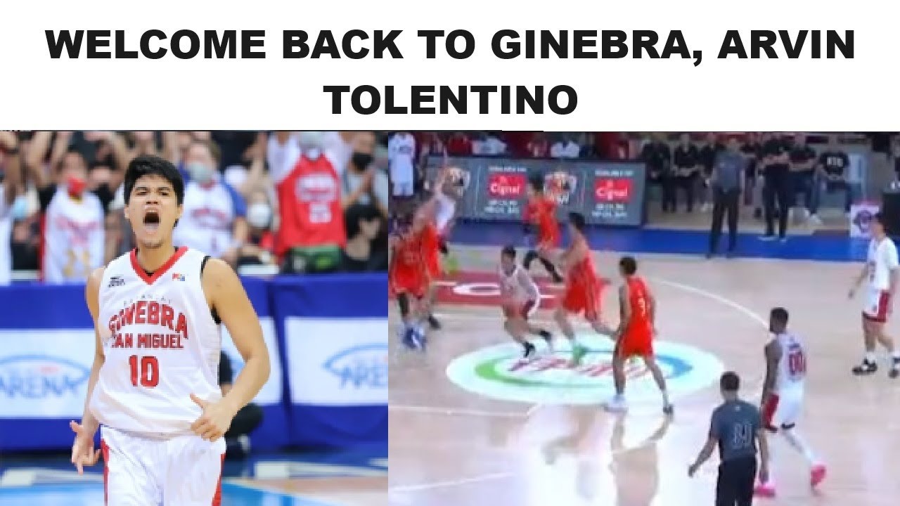 NORTHPORT SENDS ARVIN TOLENTINO BACK TO GINEBRA | MAGNOLIA SHIPS ABU ...