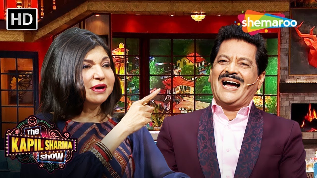 Alka Yagnik जी से की Udit Narayan ने Double Meaning बातें | The Kapil ...