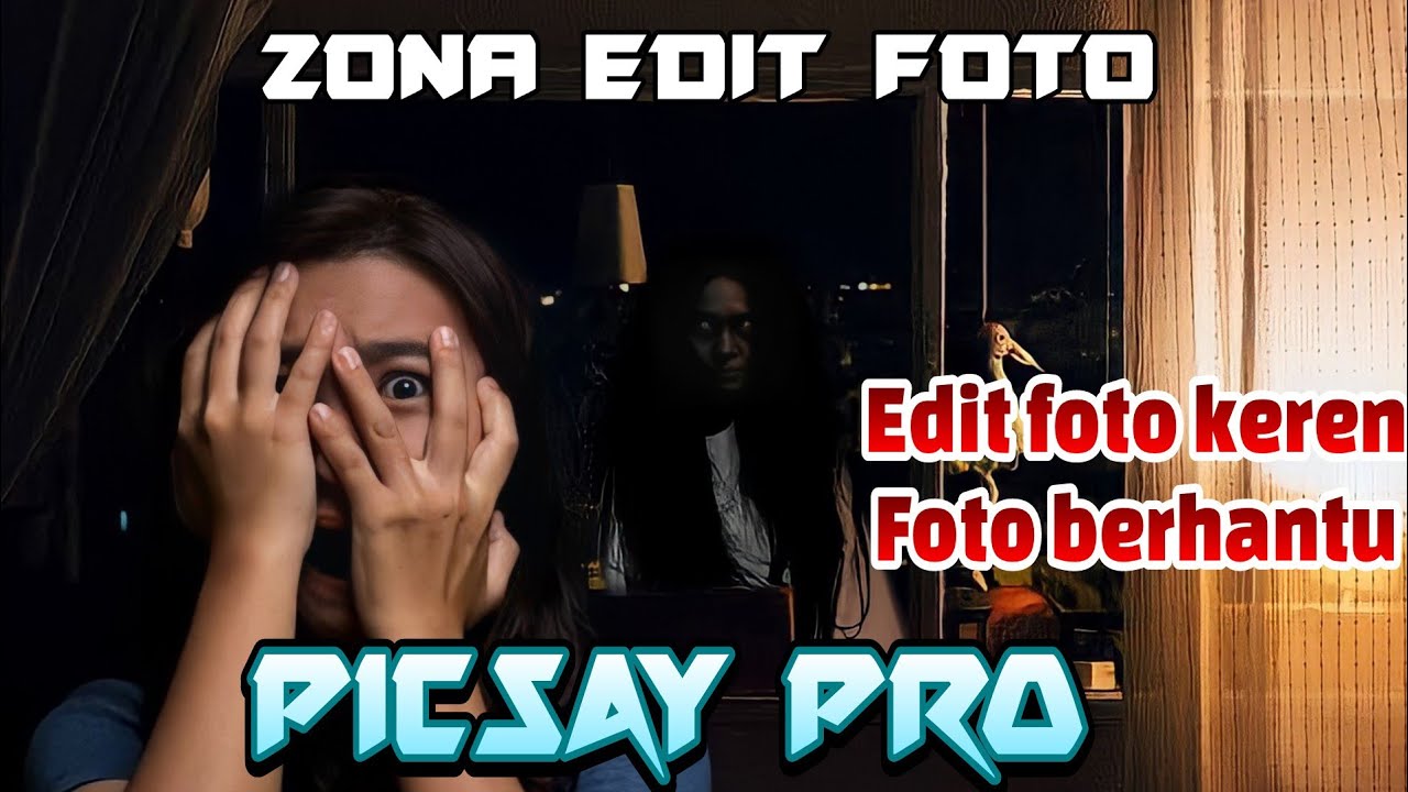 edit foto seram !!! | spooky photo editing!!!! - YouTube