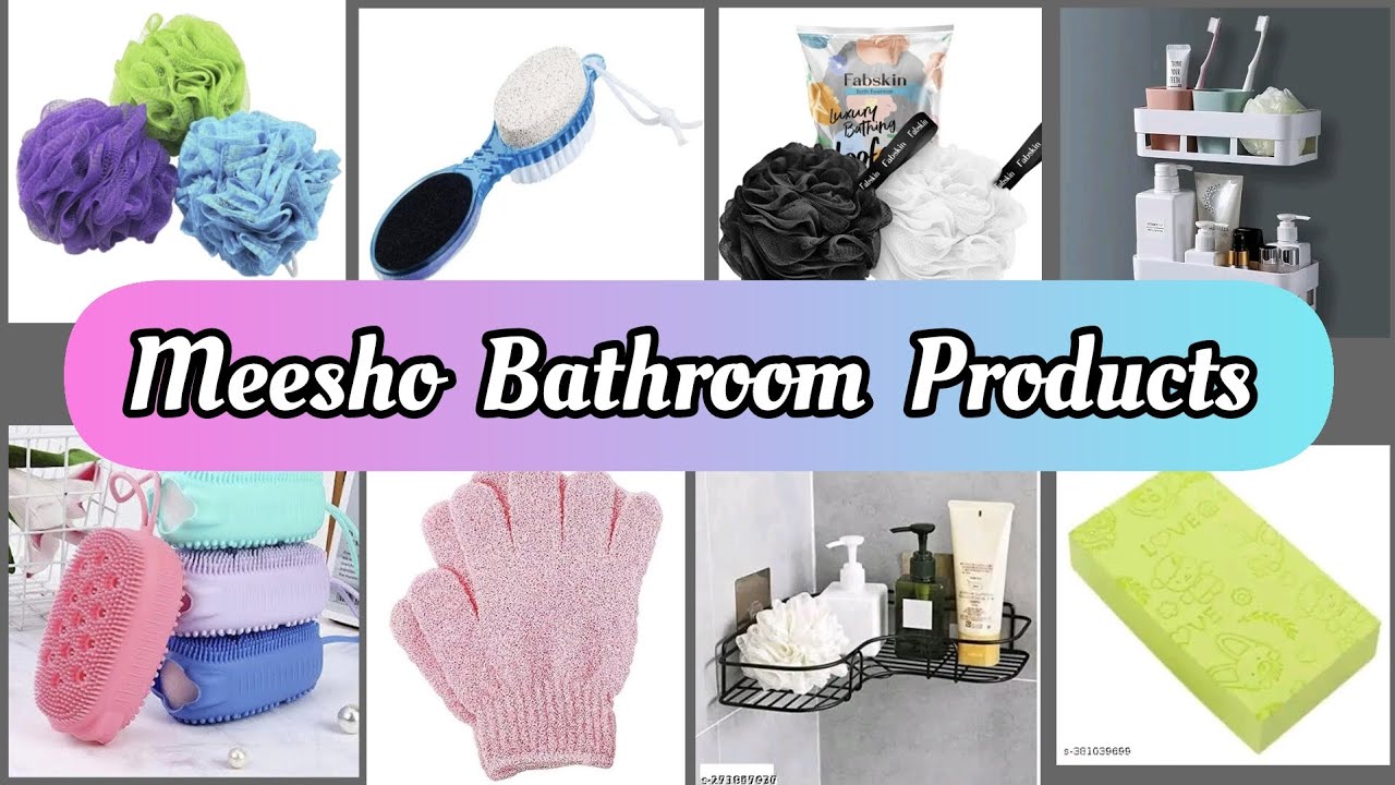 🤪Huge Meesho bathroom products🍒 | Meesho | bathroom products ...