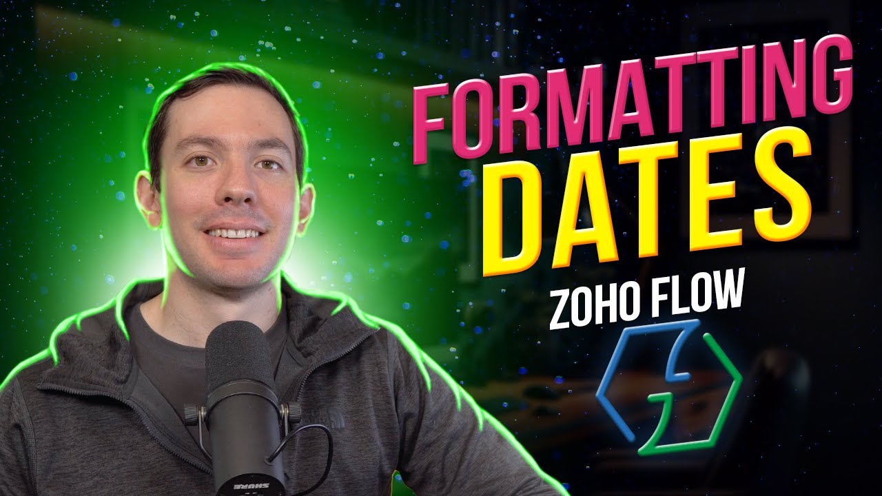 How to format dates in Zoho Flow - YouTube