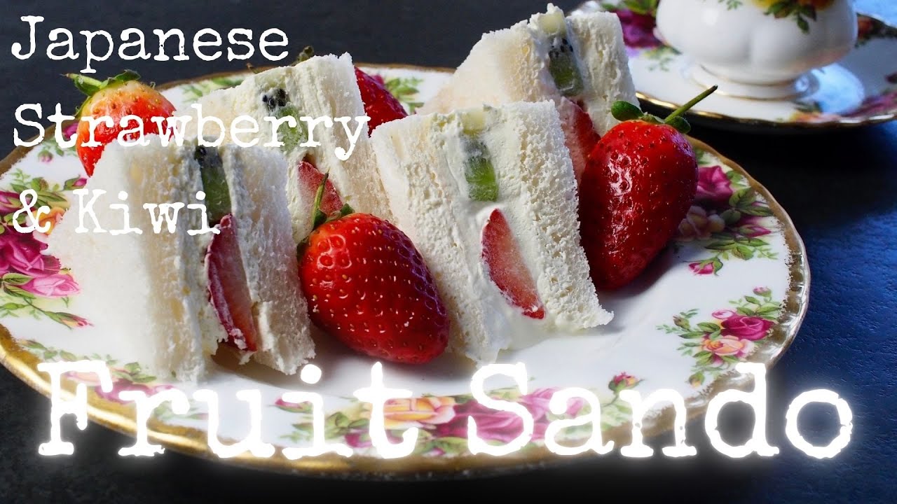 How to make a Japanese Fruit Sandwich Sando recipe by kurumicooks tasty ...