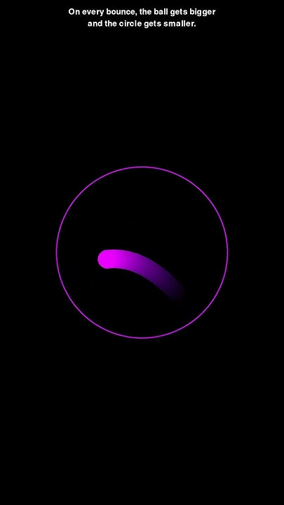 simulation ball bouncing #python #music #coding #adhd #space #smartphone #code #simulations # ...