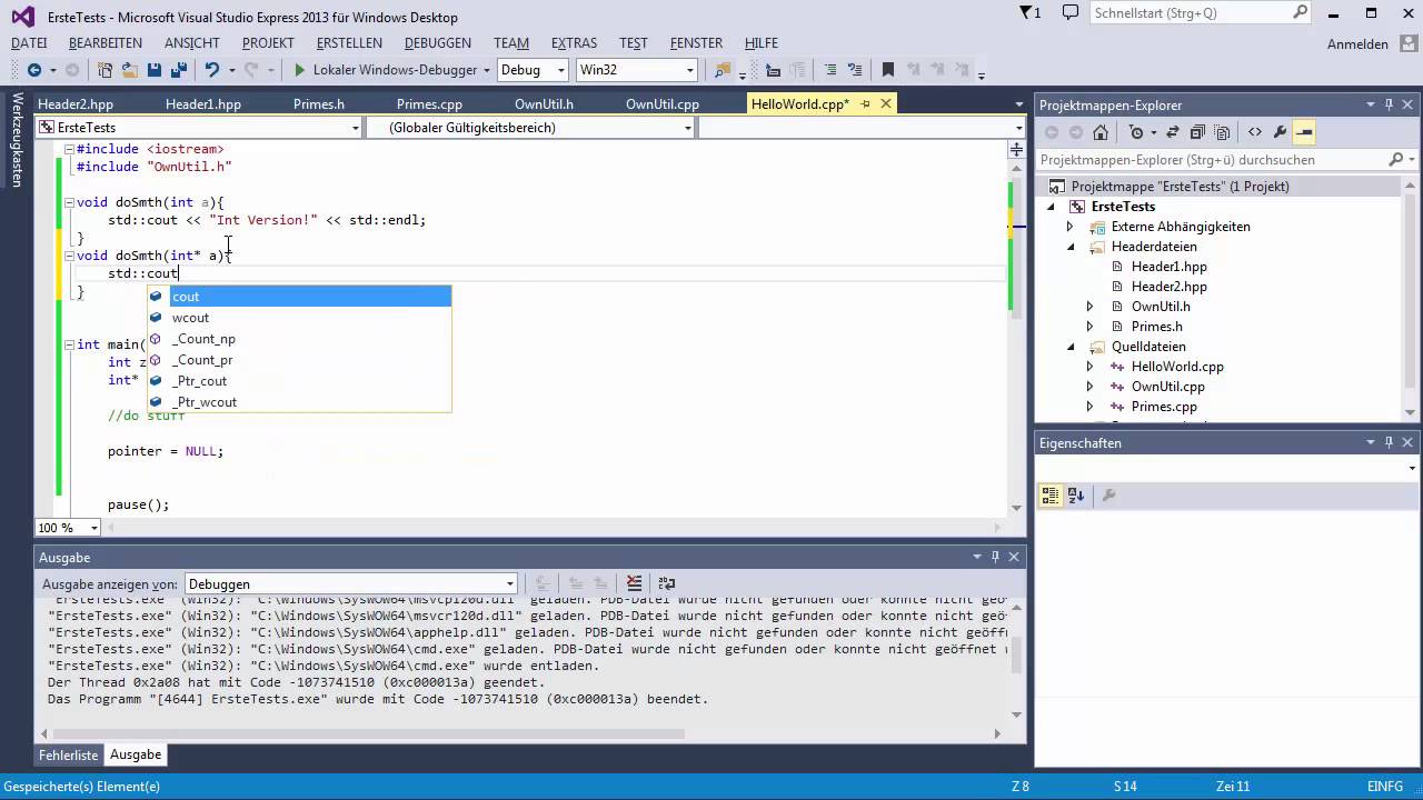 C Tutorial 034 Nullpointer German Youtube 5485