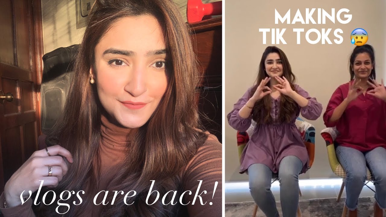 MAKING TIK TOK WITH NAIHA 😳 & VLOGS ARE BACK - YouTube
