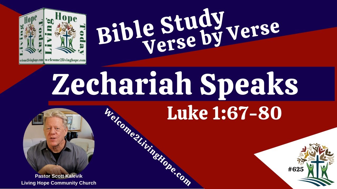 Zechariah Speaks - Luke 1:67-80 - Living Hope Today - YouTube