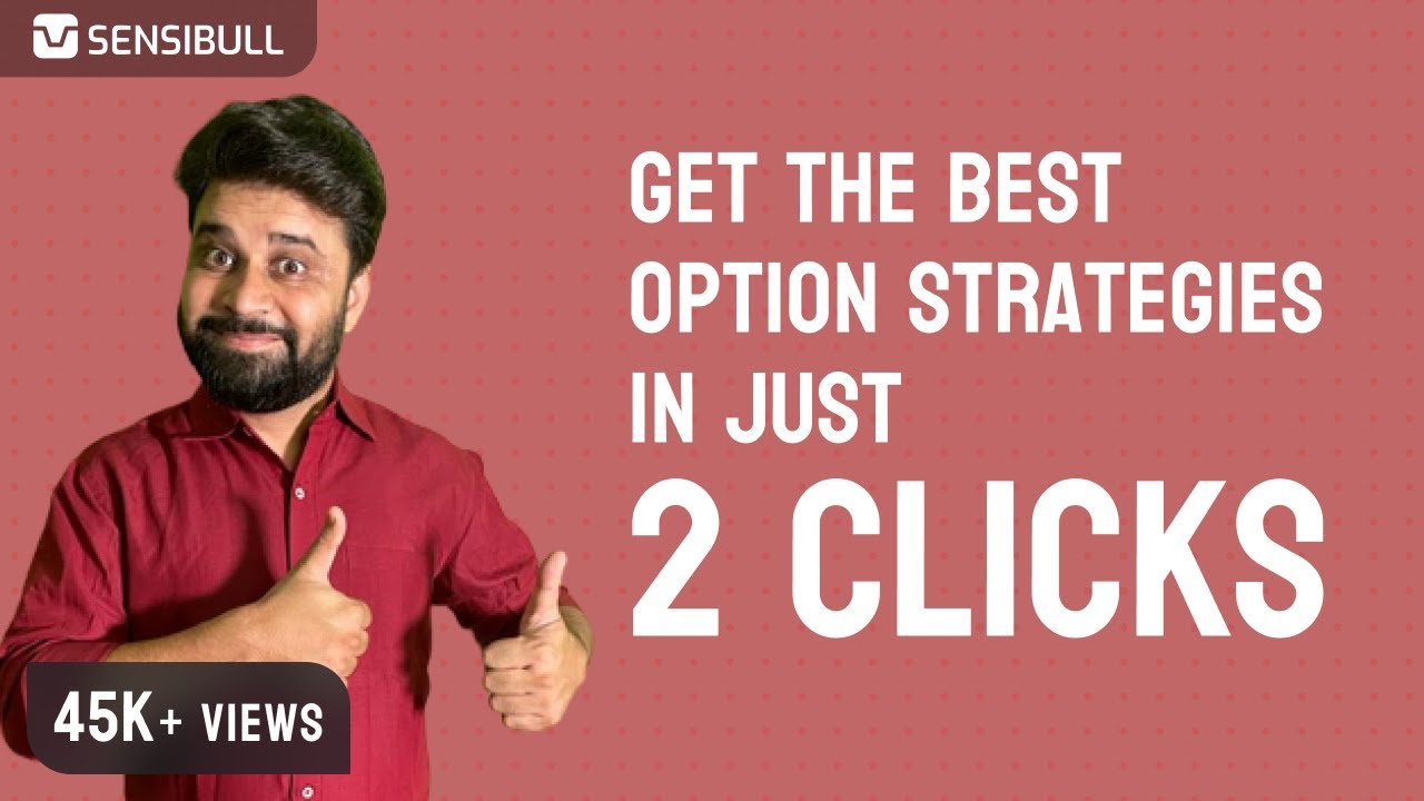 Get Best Options Strategies in Strategies Wizard | Sensibull Demo Video ...