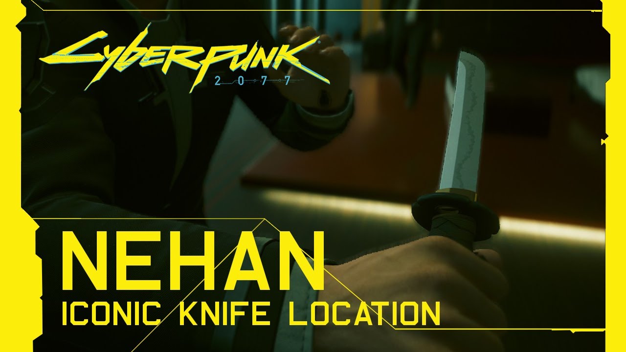 Cyberpunk 2077 - Nehan Iconic Knife Location [Update 2.0] - YouTube