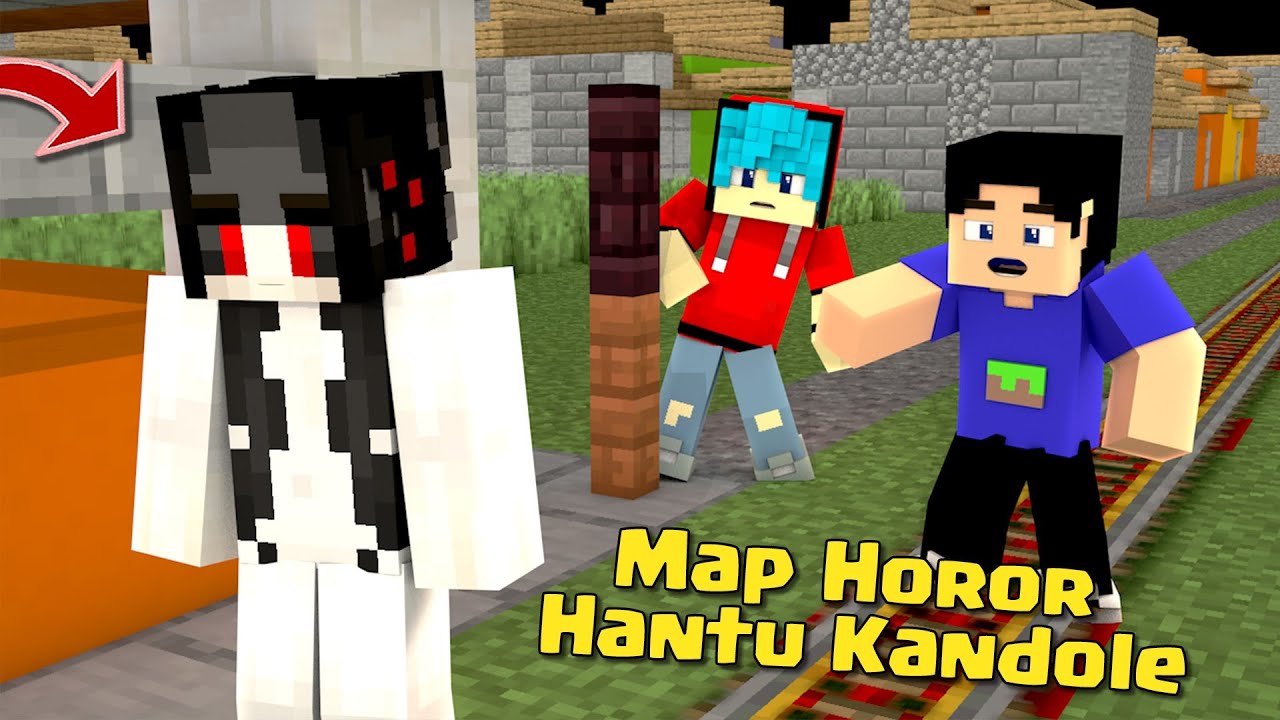 Diculik Hantu Kandole yang Ingin Balas Dendam Map Horor di MCPE - YouTube