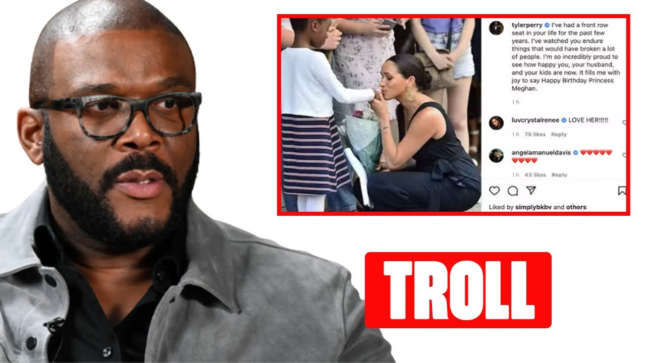 Tyler Perry TROLLING Meghan With Birthday Photo! Tyler Surely Can't ...
