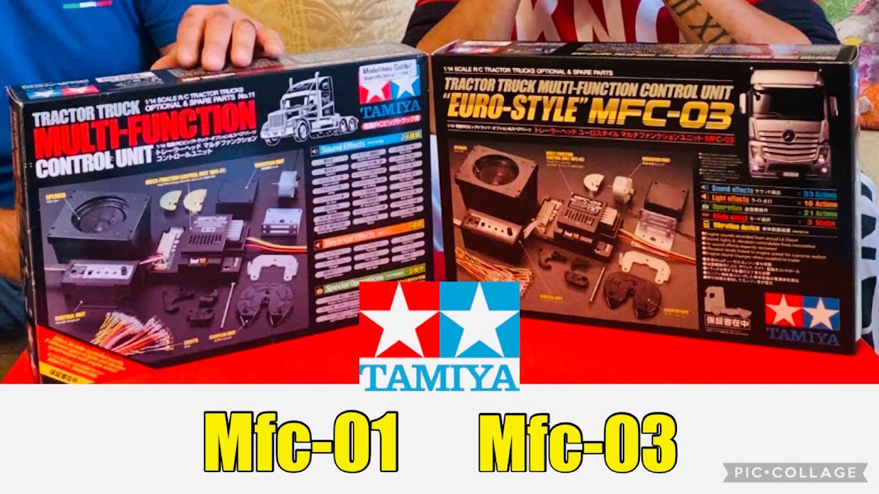 Tamiya Mfc-03 Mfc-01 Configurazione Multi Function Control Unit TruckTurtle Model Toscana - YouTube