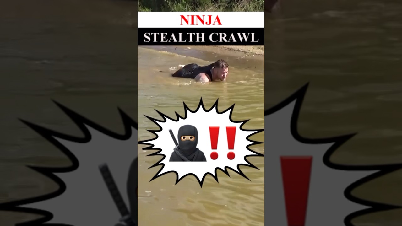 NINJA FIGHTING TECHNIQUES 🥷🏻 How To FIGHT using STEALTH CRAWLING in the ...