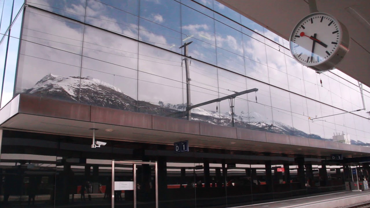 VISP Train Station - YouTube
