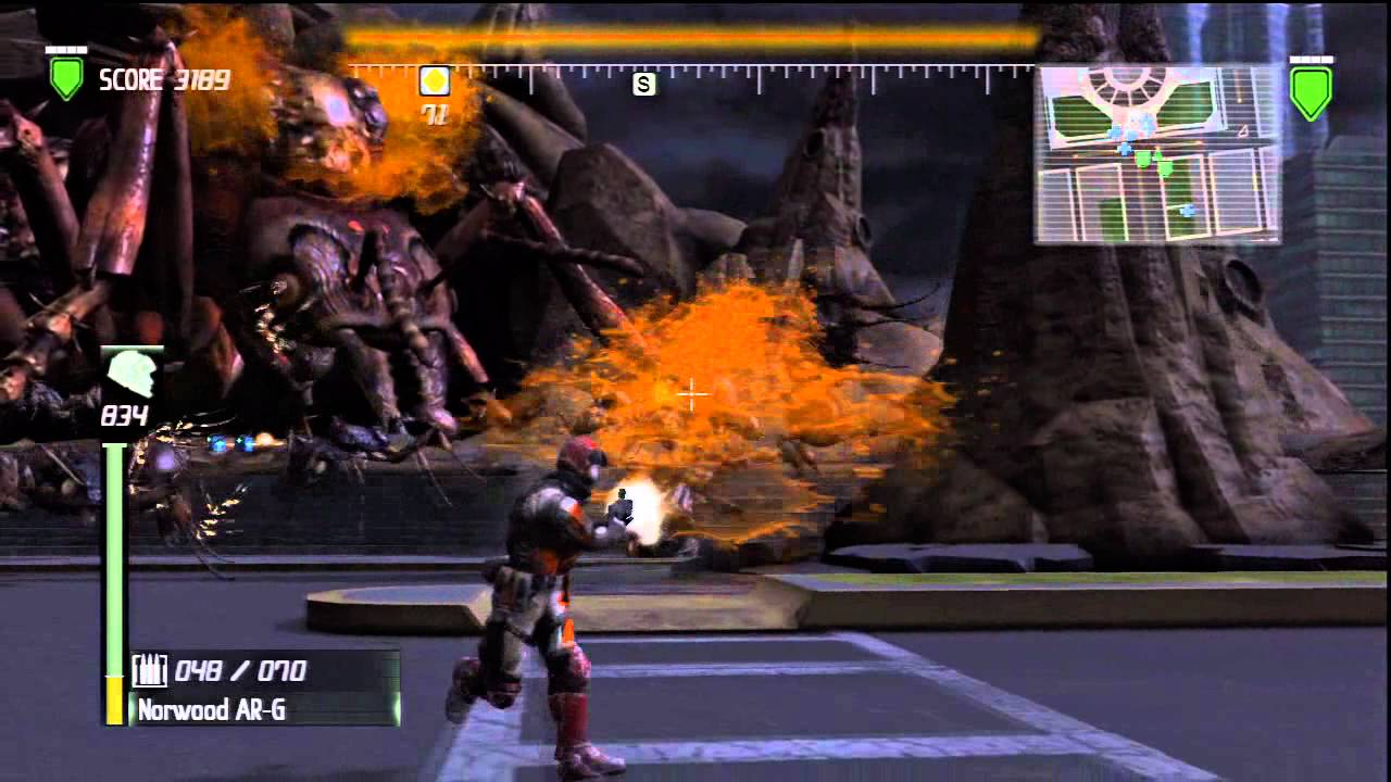 Earth Defense Force: Insect Armageddon - Mushrooms Gameplay - YouTube